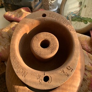 Its an Old Lundstrom Nobby Wood Hat Form Block Whoop - Etsy