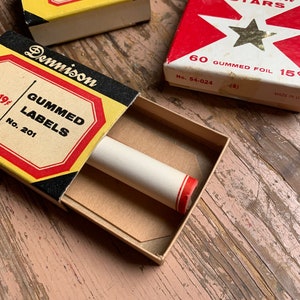 Your Collection Can Start Now Vintage Dennison Stars and Labels - Etsy