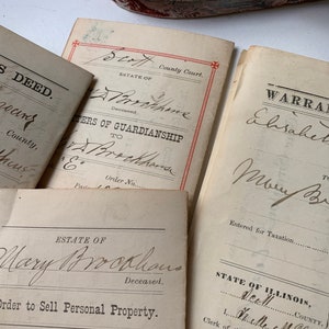 Just Some Antique Old Paper Deeds to Make You Feel Nosy for Reading ...