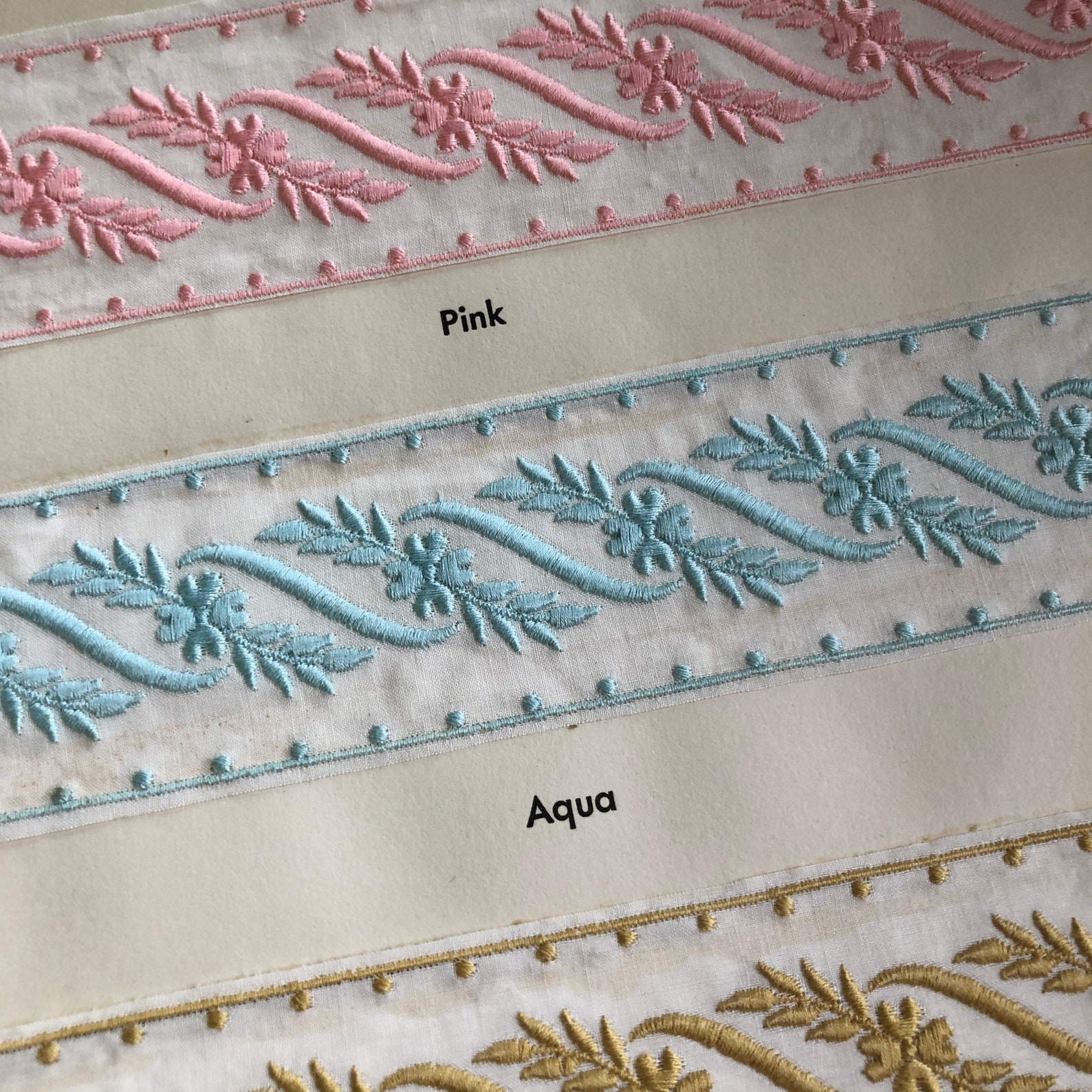 Swiss Vintage Embroidery Samples Perfect for the Crafty One - Etsy