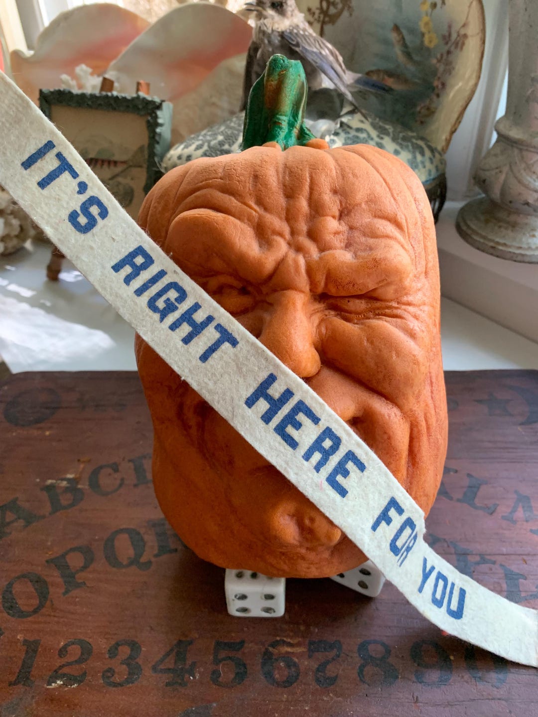 Little Risqué and Forward Vintage Carnival Slum Felt Thin Hat Banner ...