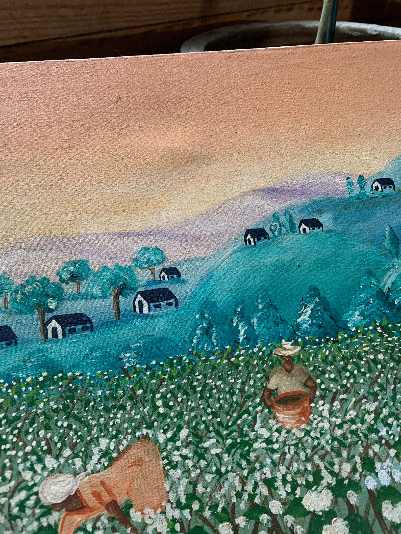 In 1996 Moza Made It Look Serene We Know It Wasnt Vintage Cotton Field ...
