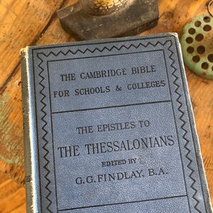 1895 Looks Good on This Set of Faded Cambridge Bible Study Books - Etsy