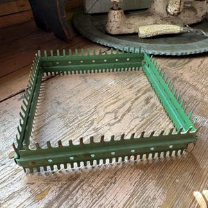 It’s A Vintage Metal Loom but I Think It Makes A Cool Fence for Your ...