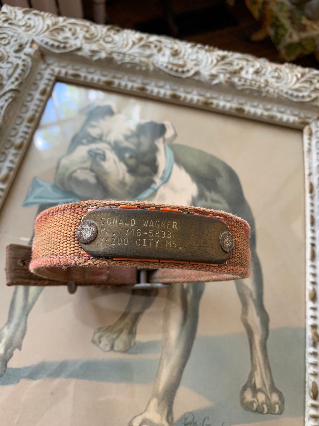 Donald Wagner Loved His Dogs and I Love His Plated Old Vintage Dog ...