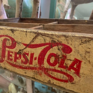 It’s Like Sunshine Vintage Chicago Rare Wood Pepsi Crate - Etsy