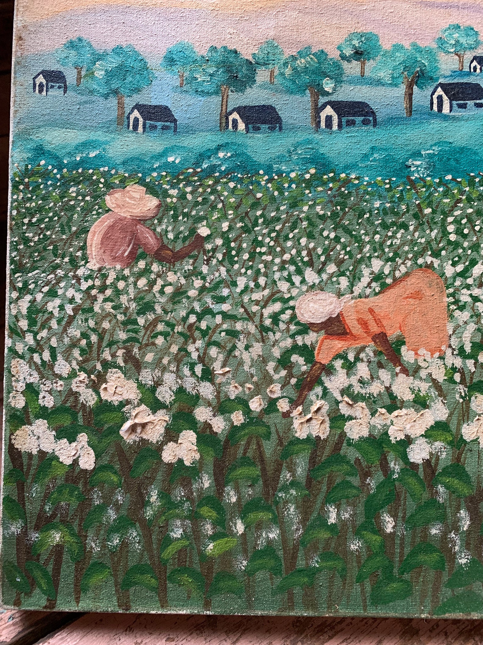 In 1996 Moza Made It Look Serene We Know It Wasnt Vintage Cotton Field ...