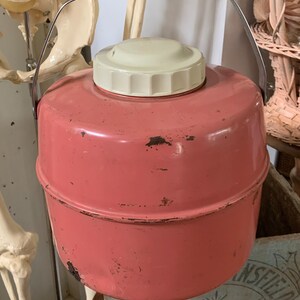 Shes Been Camping A Time or Two Vintage Pink Thermo Jug - Etsy