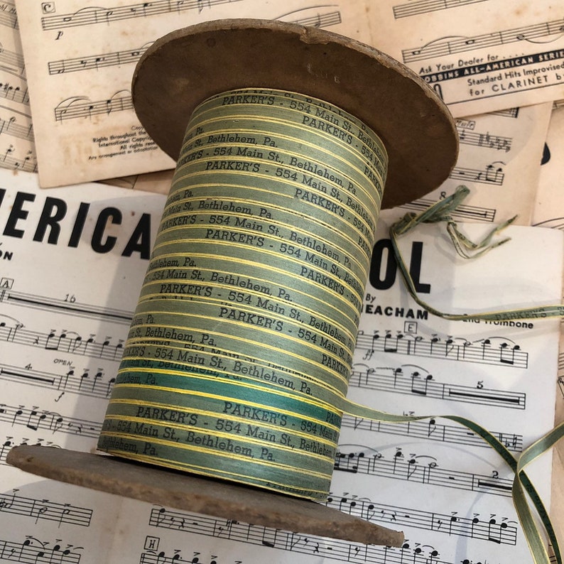 Parker's 554 Main St Bethlehem PA Vintage Mercantile Paper - Etsy