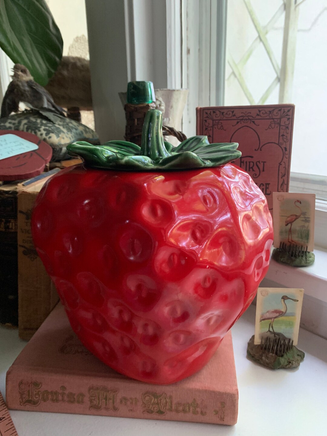 It’s Sweet I Promise Vintage Mccoy Strawberry Cookie Jar - Etsy
