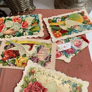 Pretties From the Past Antique Victorian Romantic Calling Cards - Etsy