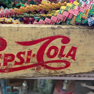 It’s Like Sunshine Vintage Chicago Rare Wood Pepsi Crate - Etsy