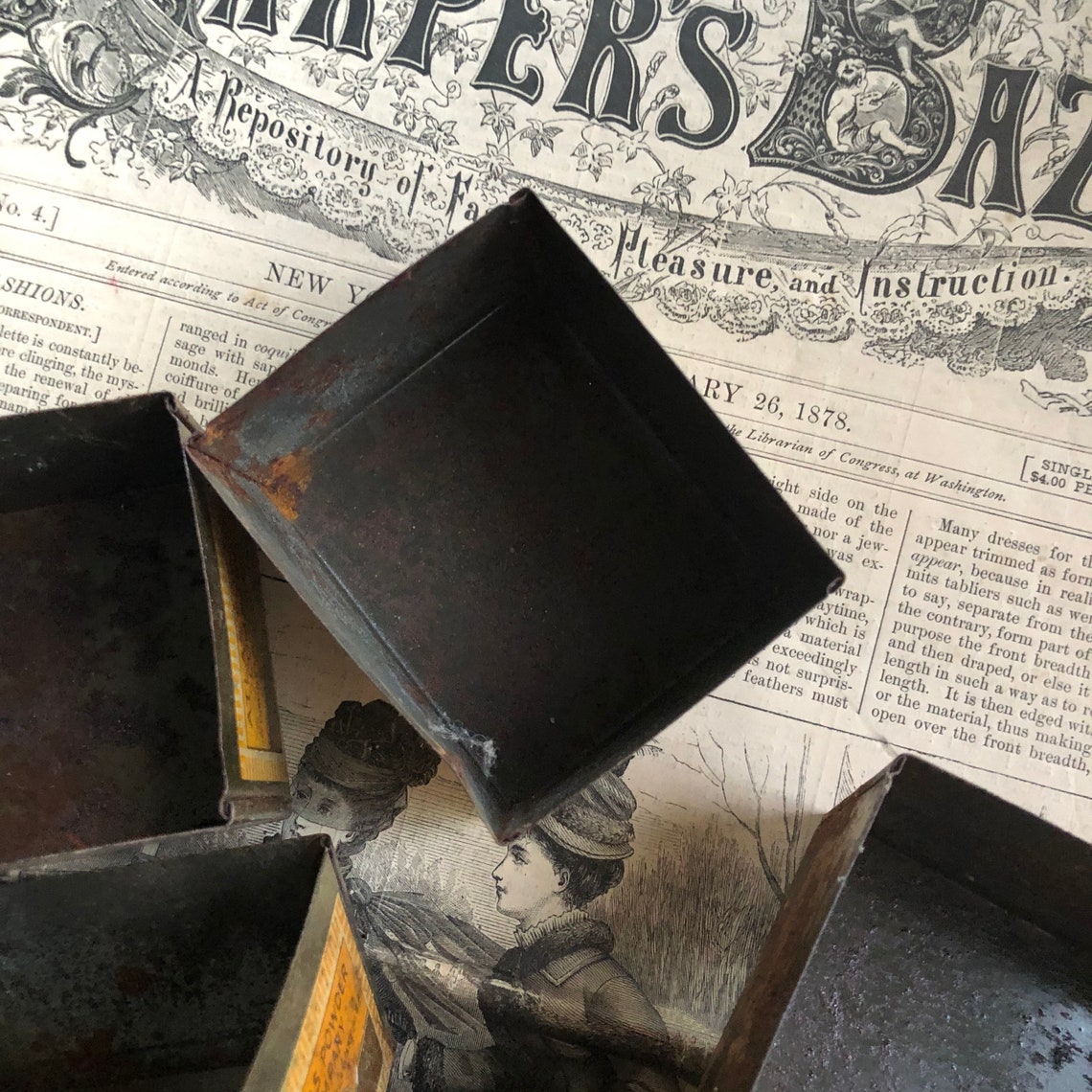 I’ll Send You One Antique EMPTY Atlas Blasting Caps Tin Rust and All - Etsy