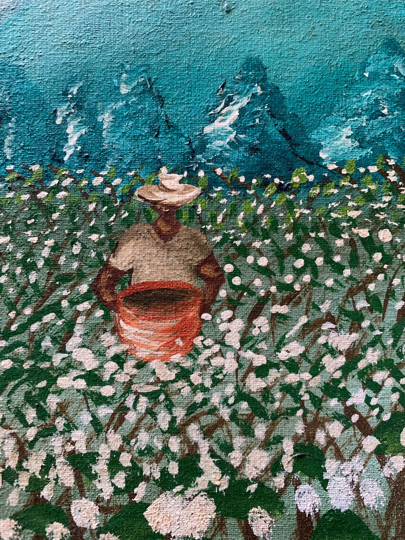 In 1996 Moza Made It Look Serene We Know It Wasnt Vintage Cotton Field ...