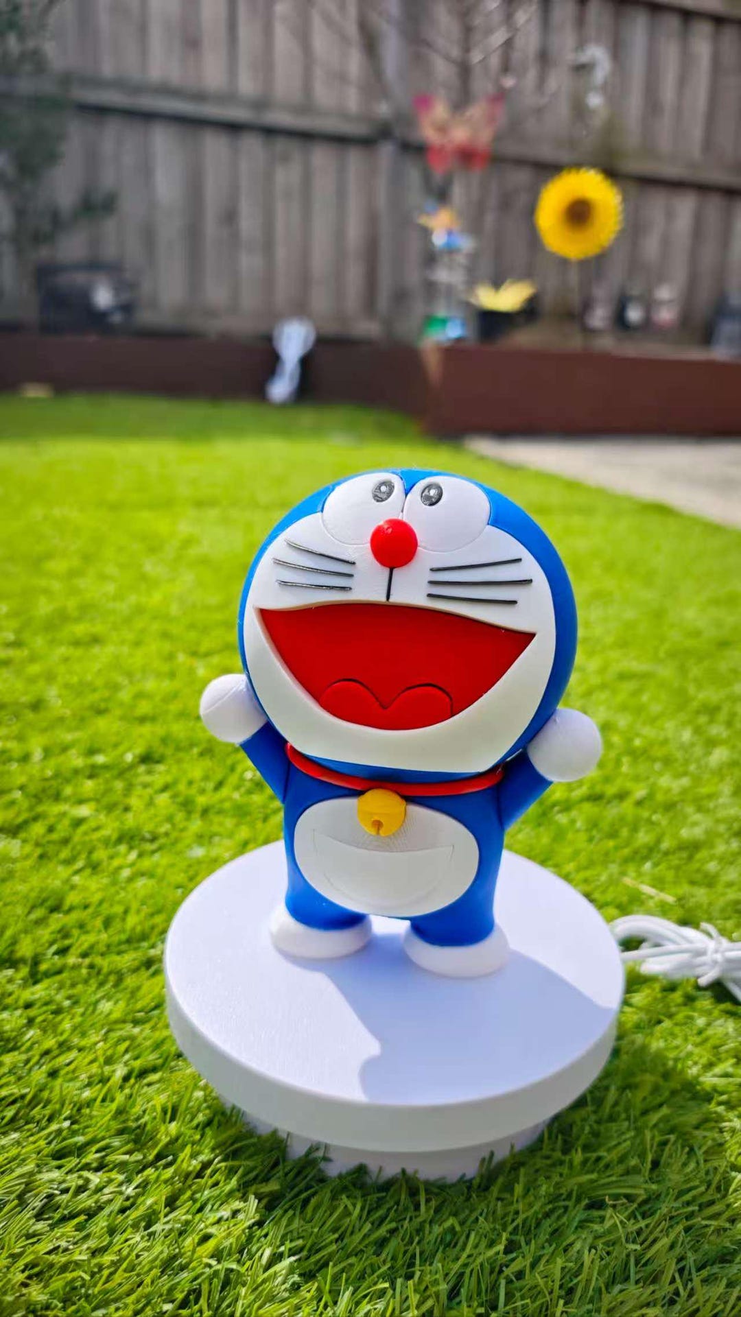 Handmade Doraemon Figure: 3D Printed Anime Desk Decor (15cm X 13cm) - Etsy