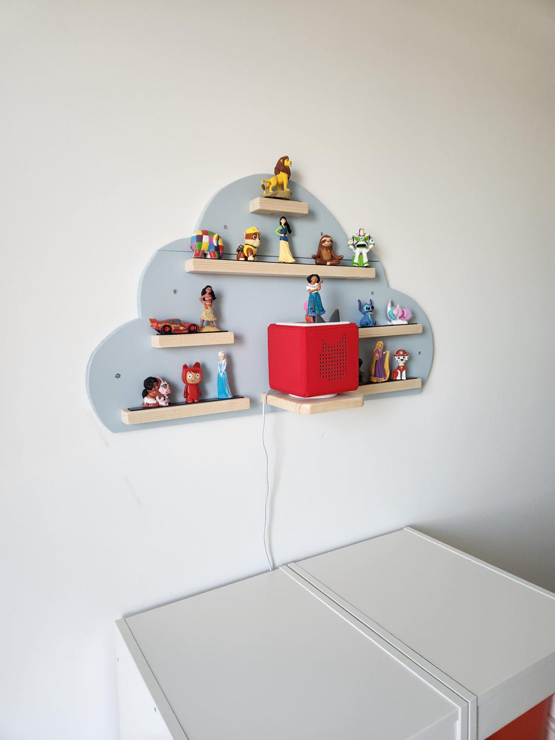Wooden Wall Mount for Toniebox - Handcrafted Display Stand - Etsy