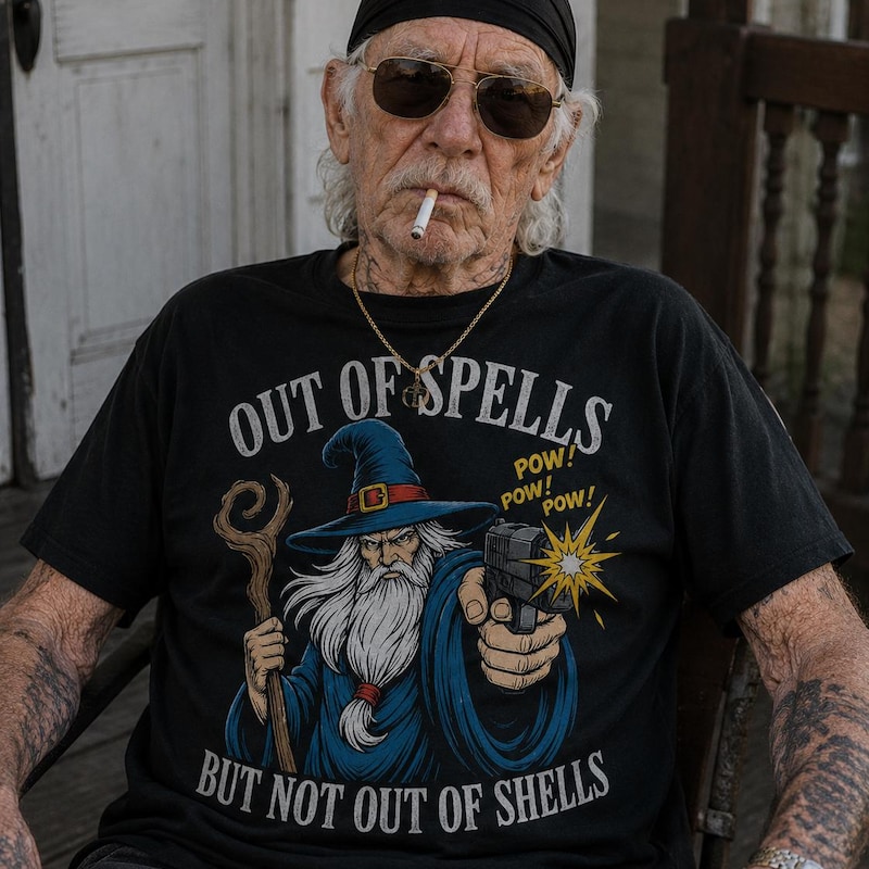 Out of Spells Not Shells Shirt - Etsy