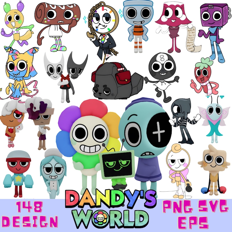 Dandy Dandy's World Art - Etsy