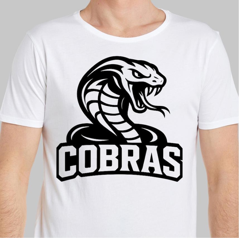 Cobras Sports Team Logo SVG, PNG, Dxf, Cobras Baseball, Basketball ...