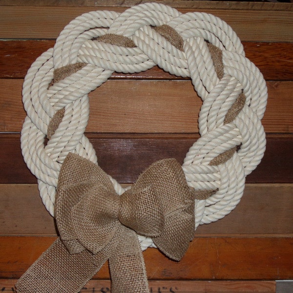 Rope Wreath - Etsy