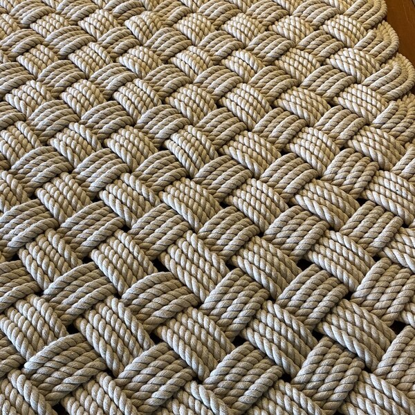 Jute Rope Rug - Etsy