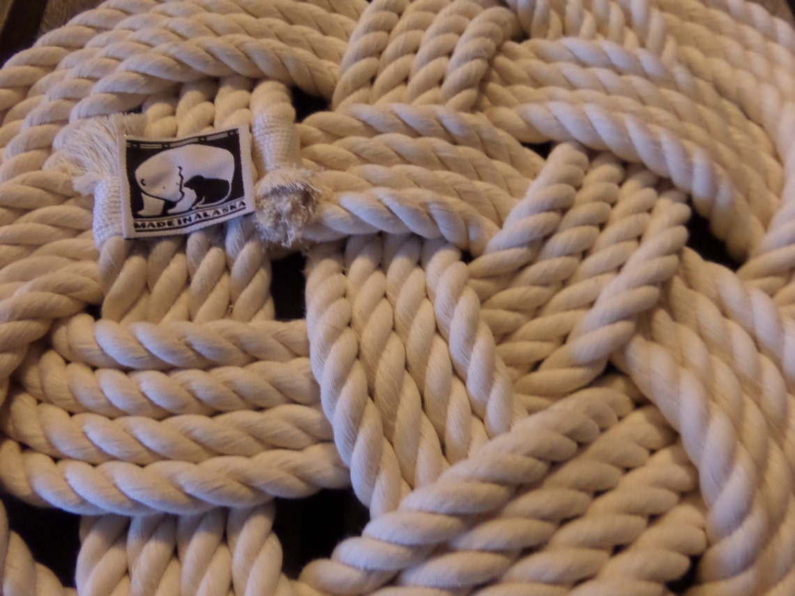 Sale Rope Table Placemat Centerpiece off White Cotton Knotted - Etsy