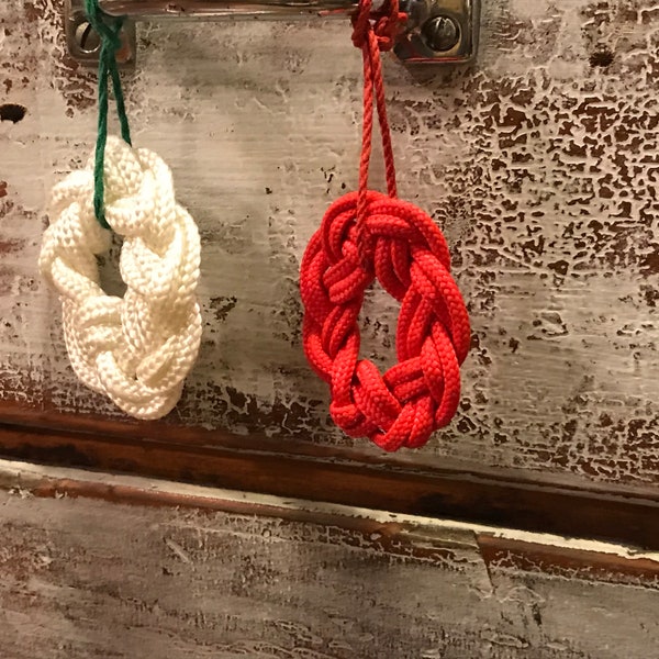 Rope Christmas Wreath - Etsy