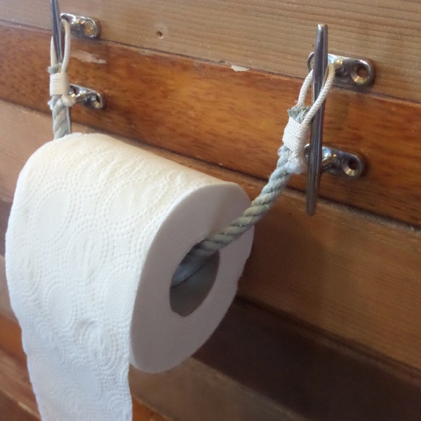 Rope Toilet Paper Holder - Etsy