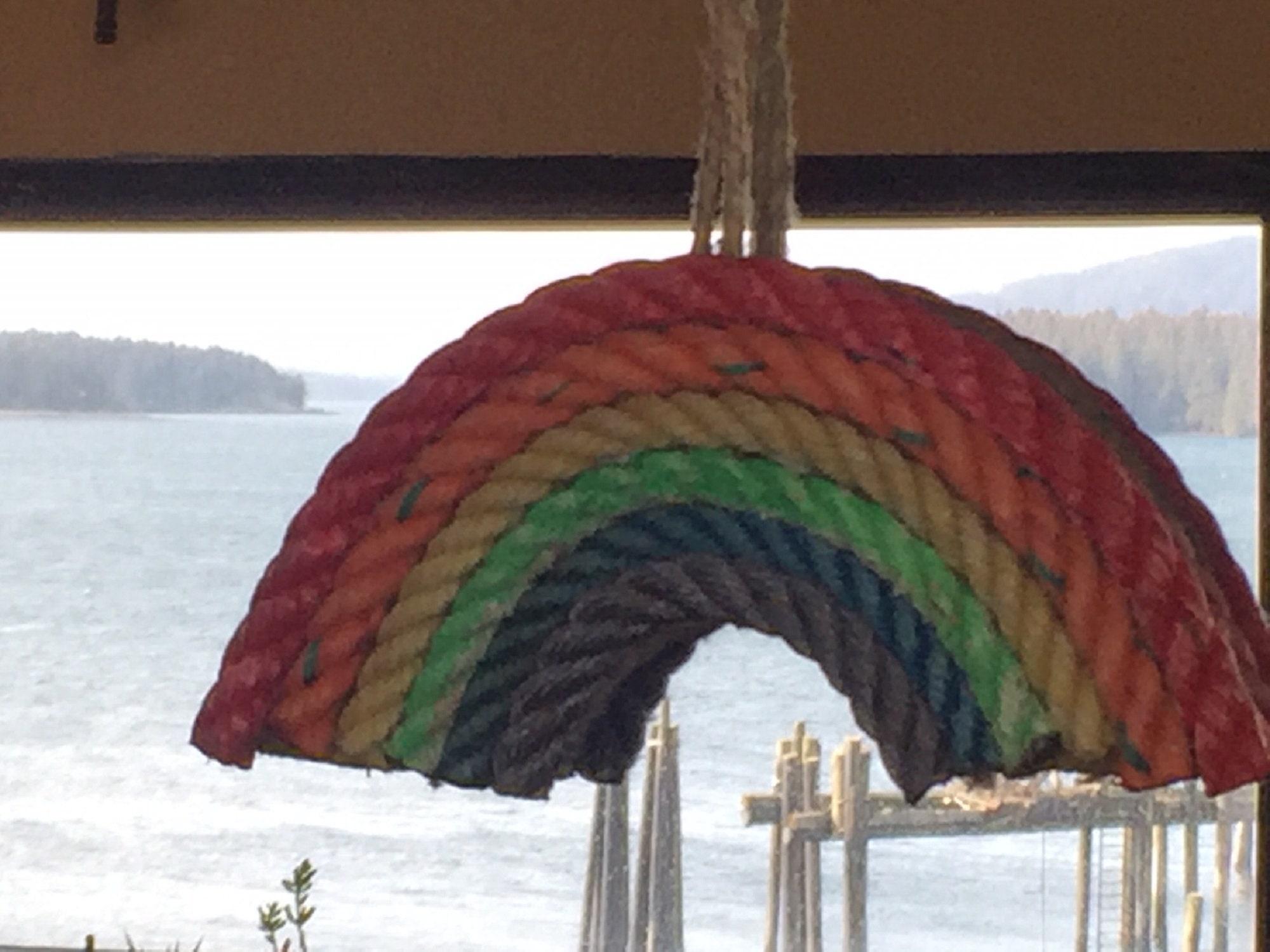 Rope Rainbow Kit DIY Kits Recylced Rope Reclaimed Wood Free | Etsy