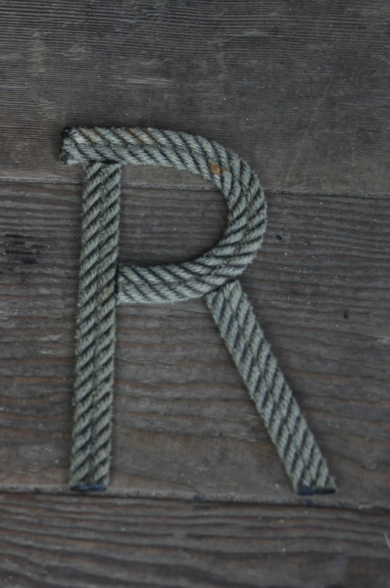 6 Rope Letters Personalize for Nautical Nursery Wedding - Etsy