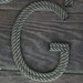 10 INCH Rope Letters or Rope Numbers PERSONALIZE Names for - Etsy