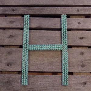 12 Inch Rope Letter or Number MADE TO ORDER Nautical Nursery - Etsy