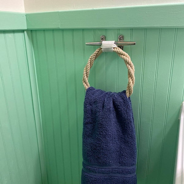 Rope Towel Ring - Etsy