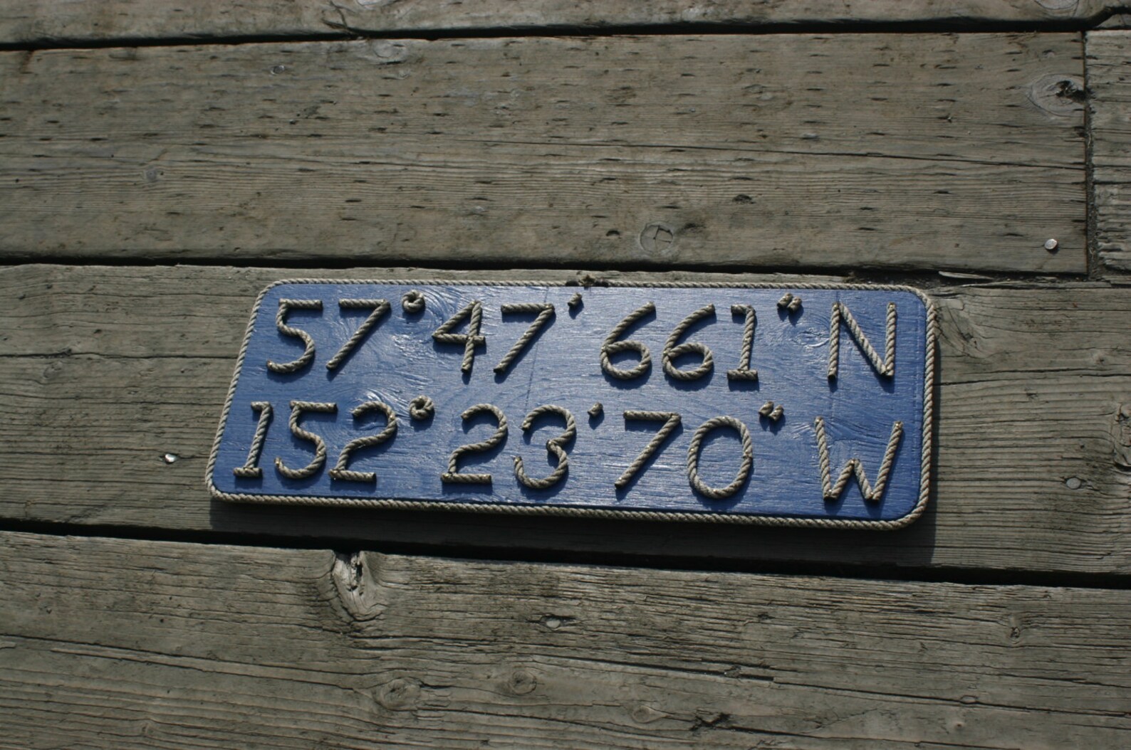 Personalize Your Latitude & Longitude Sign Great Gift Nautical - Etsy