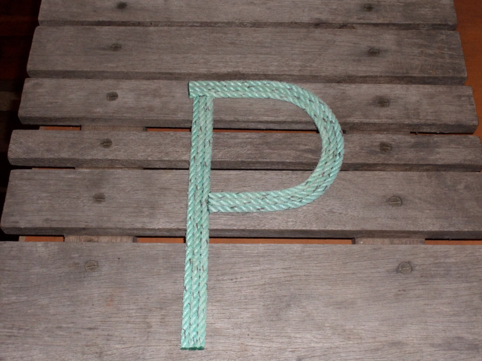 Large Rope Letters & Numbers 12 Inchesnautical Beach - Etsy