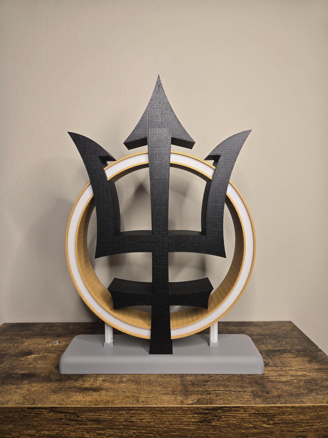 Trident Wall Art | Poseidon | Percy Jackson | 3D Printed Decor - Etsy