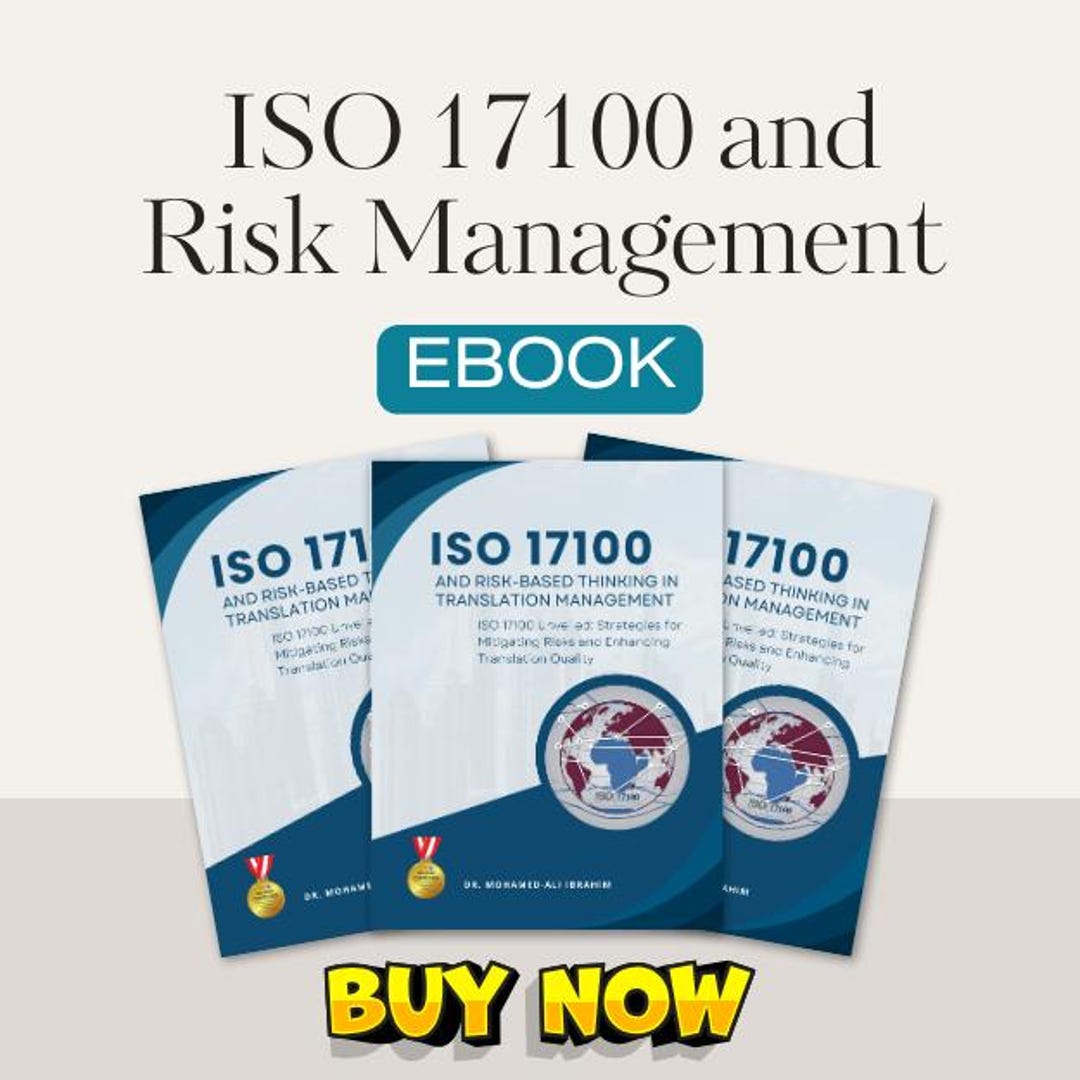 ISO 17100 Risk Management Ebook – Comprehensive Translation Quality ...