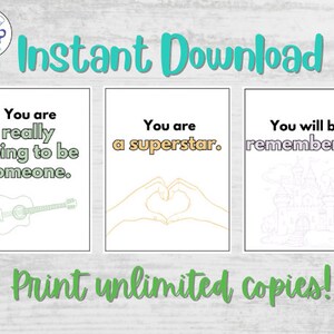 Taylor Swift Affirmation Posters Printable Instant Download (eras ...