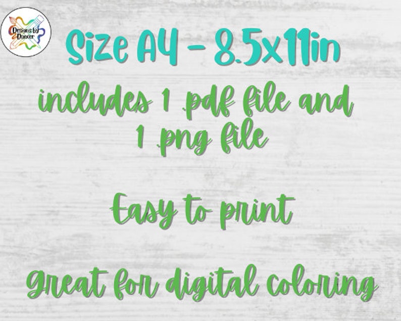 Cryptid Coloring Page Instant Download (printable, for Digital Coloring ...