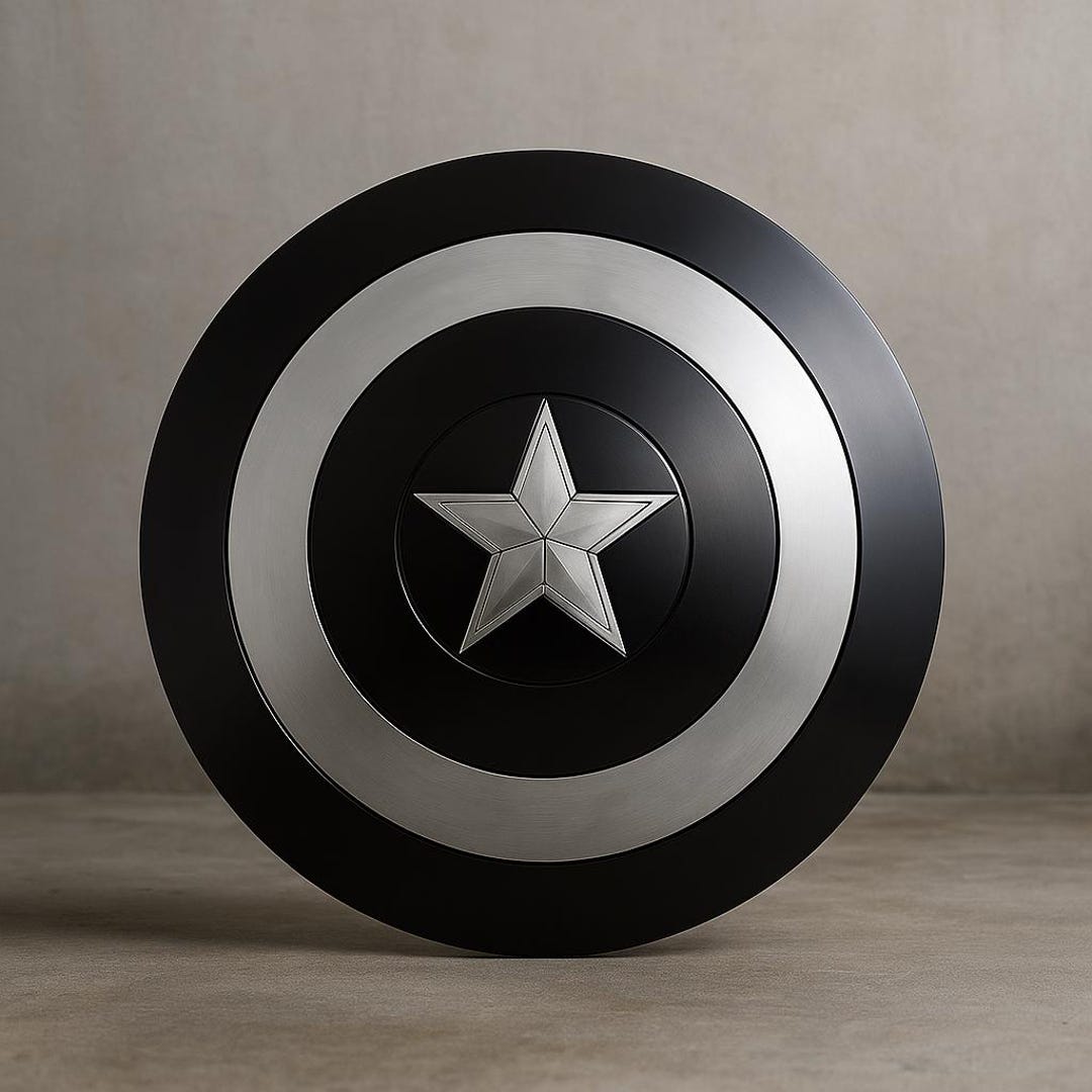Captain America Shield Replica | Superhero Cosplay Prop | Metal Marvel ...