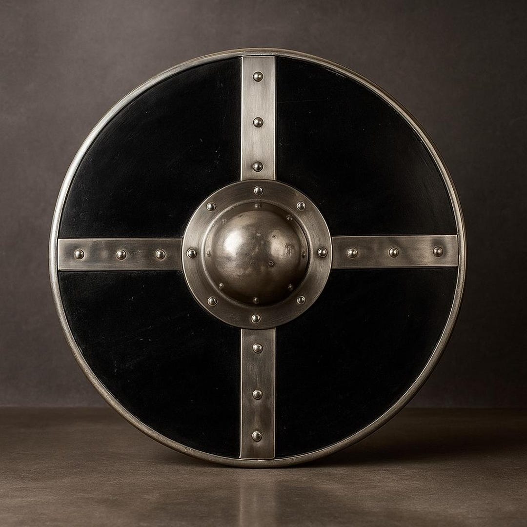 Handmade Viking Berserker Shield | Norse LARP Cosplay Decor - Etsy