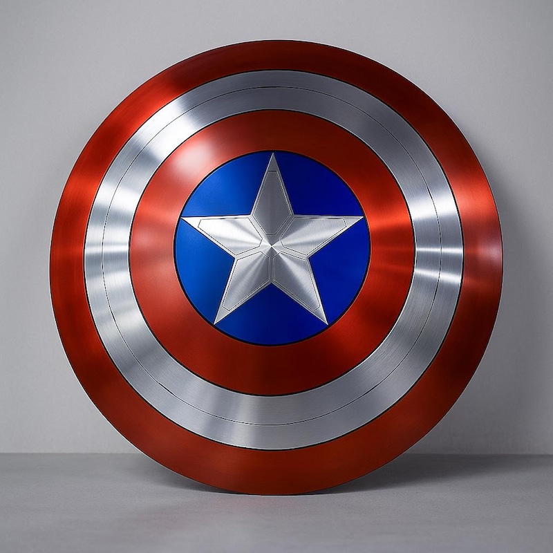 Captain America Shield Metal - Etsy