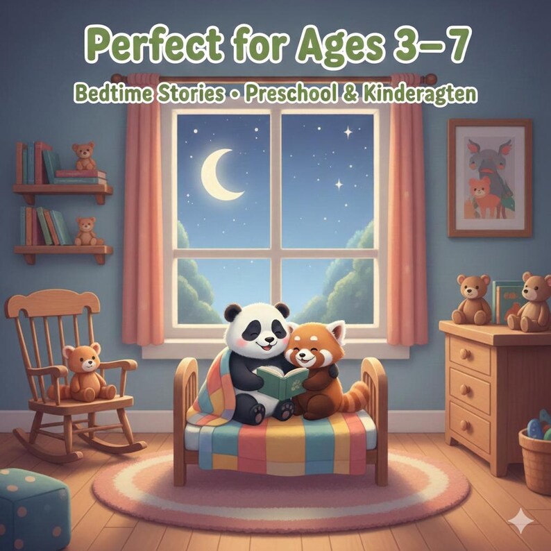 Printable Kids Picture Book PDF – “pip and Ron” – Cute Panda Story for ...