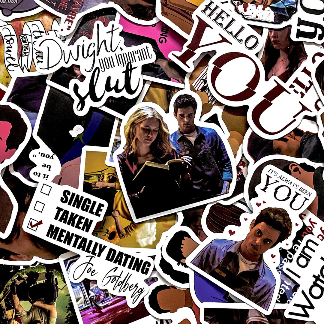 Pack of 50 Stalker Meme Stickers, Joe-goldberg Stickers, Thriller ...