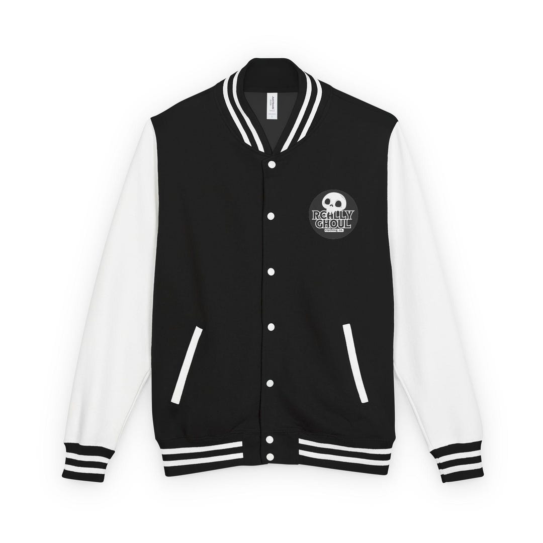 Rock & Roll Heavyweight Letterman Jacket | Unisex Vintage Style ...