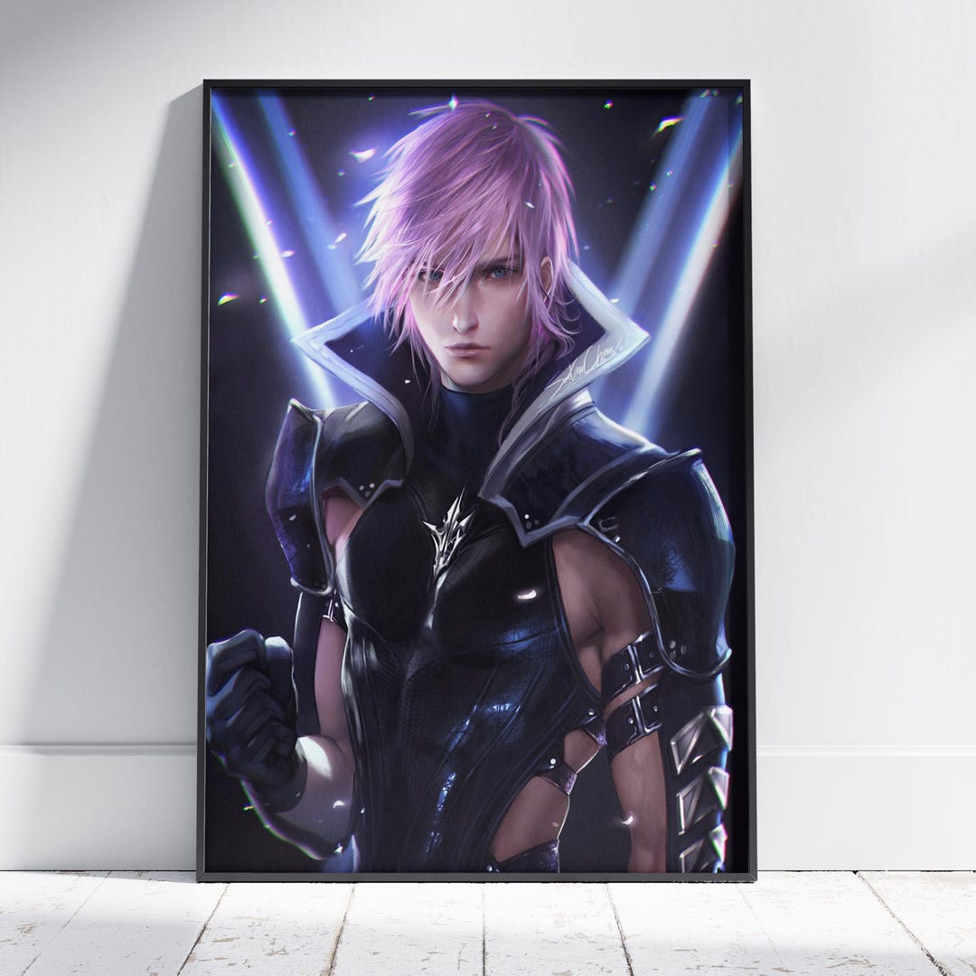 Final Fantasy Canvas Print, JRPG Game Room Wall Art - Etsy