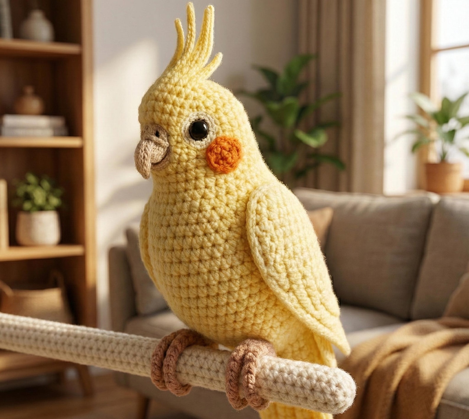 Cockatiel Amigurumi Pattern PDF • Crochet Bird Pattern • Realistic ...