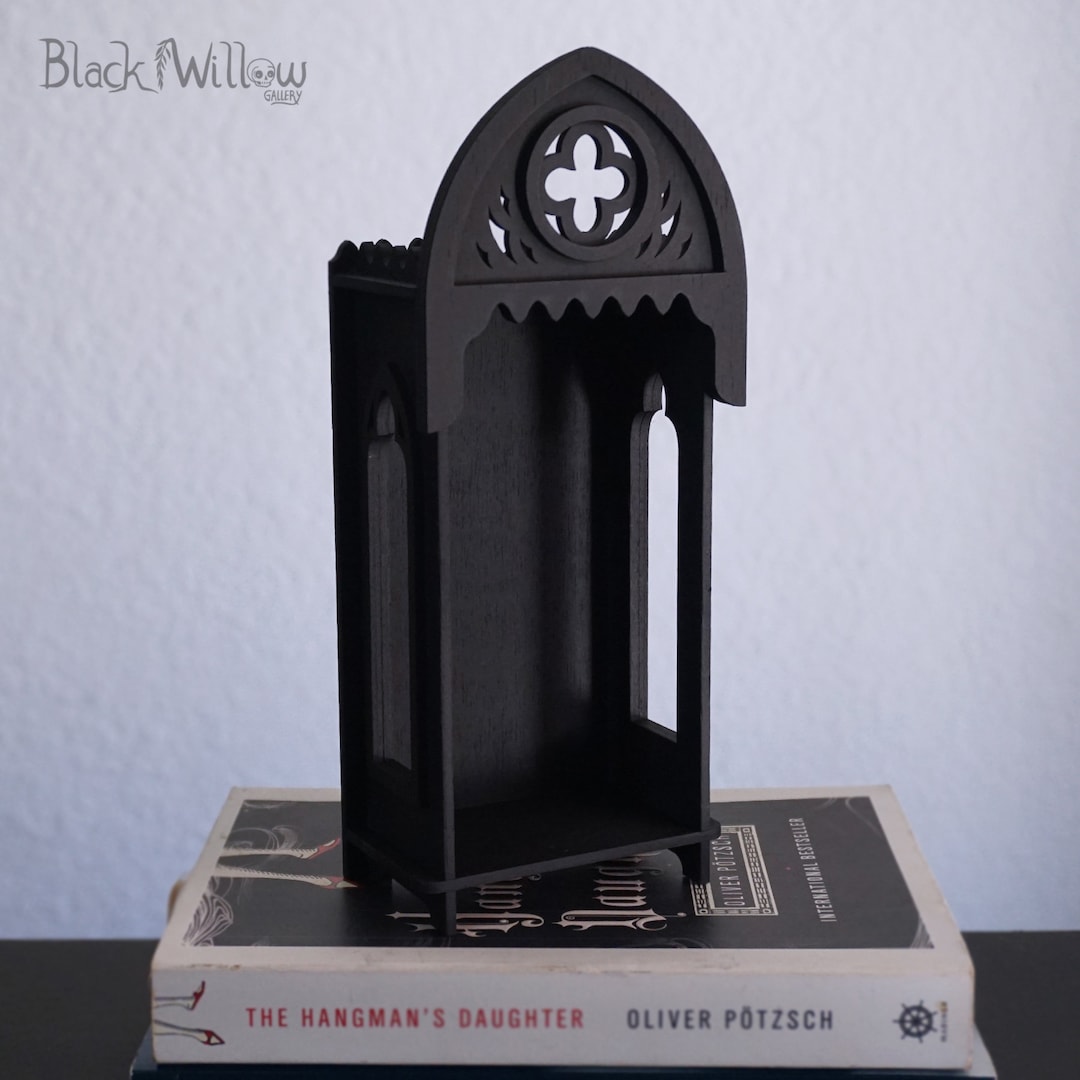 Gothic Temple Wooden Small Niche Crypt - Etsy