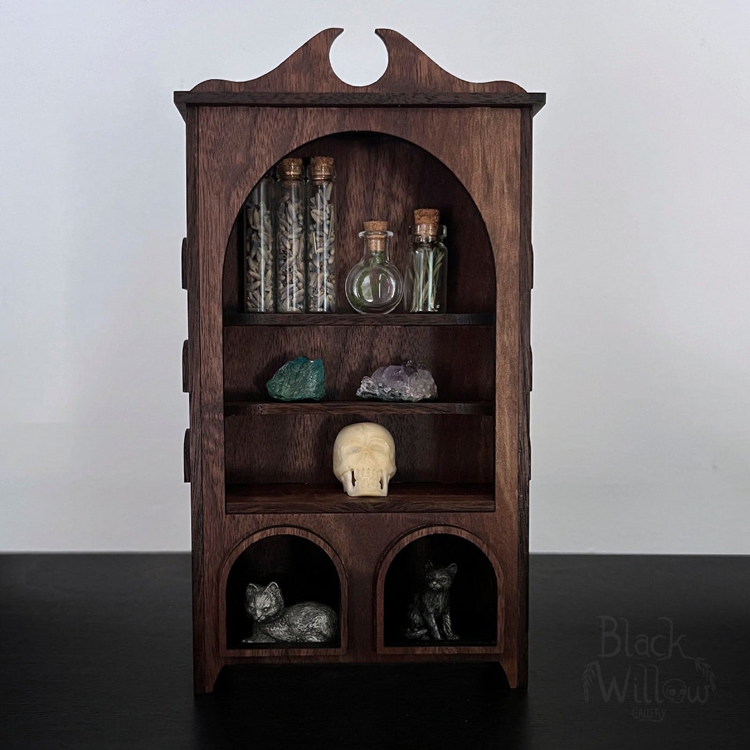 Miniature Apothecary Curio Cabinet Oddities Niche - Etsy
