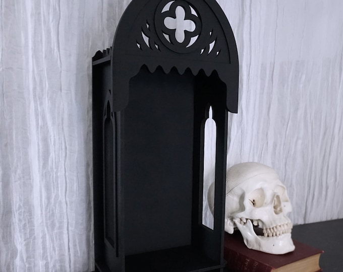 Gothic Temple Wooden Large Niche Crypt - Etsy